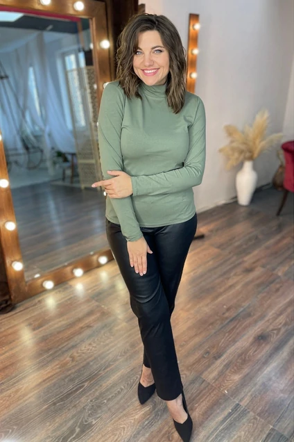 Джемпер 2050 оливка Rumoda купить в интернет магазине Велесмода